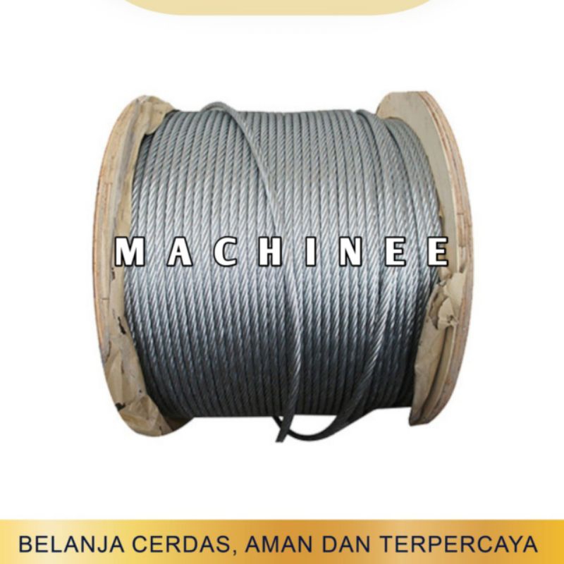 Jual Kawat Sling Stainless 1.5 Mm Kawat Seling Tali Seling Anti Karat Original | Shopee Indonesia
