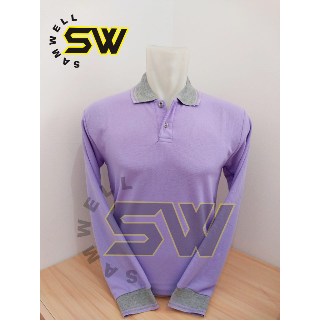 Jual Kaos Polo Shirt Premium / Kaos Kerah Polo Tangan Panjang Pria ...