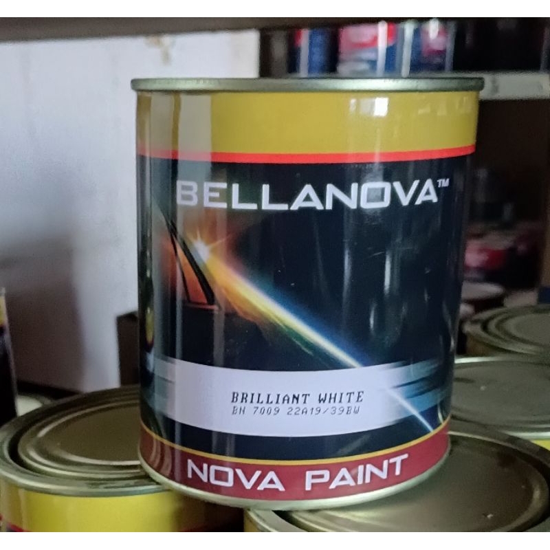 Jual CAT PU BRILIANT WHITE BELLANOVA | SUPER WHITE | PUTIH BERSIH ...