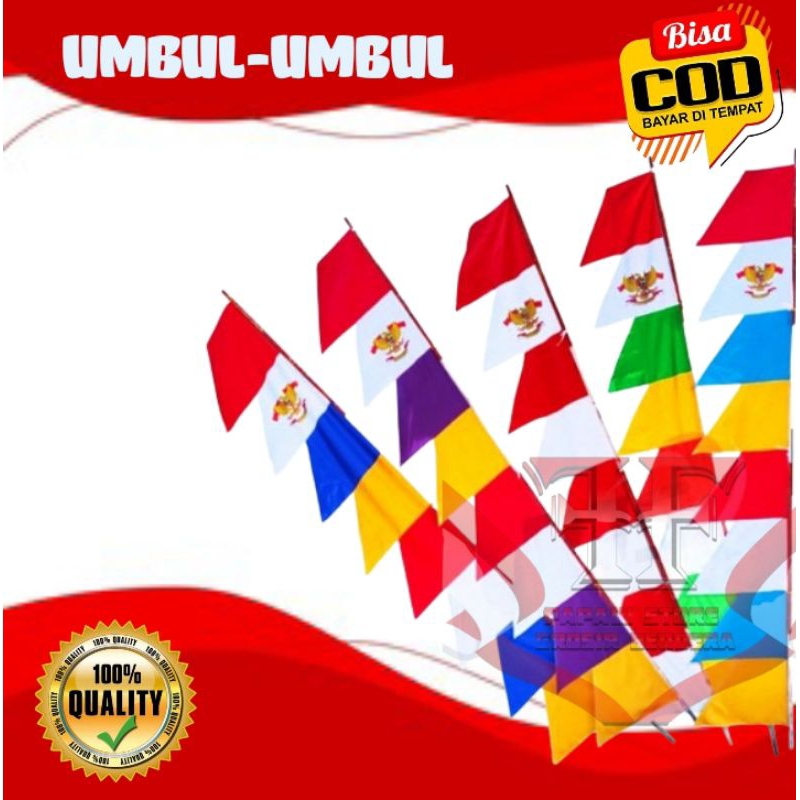 Jual BENDERA UMBUL UMBUL TERLARIS | Shopee Indonesia