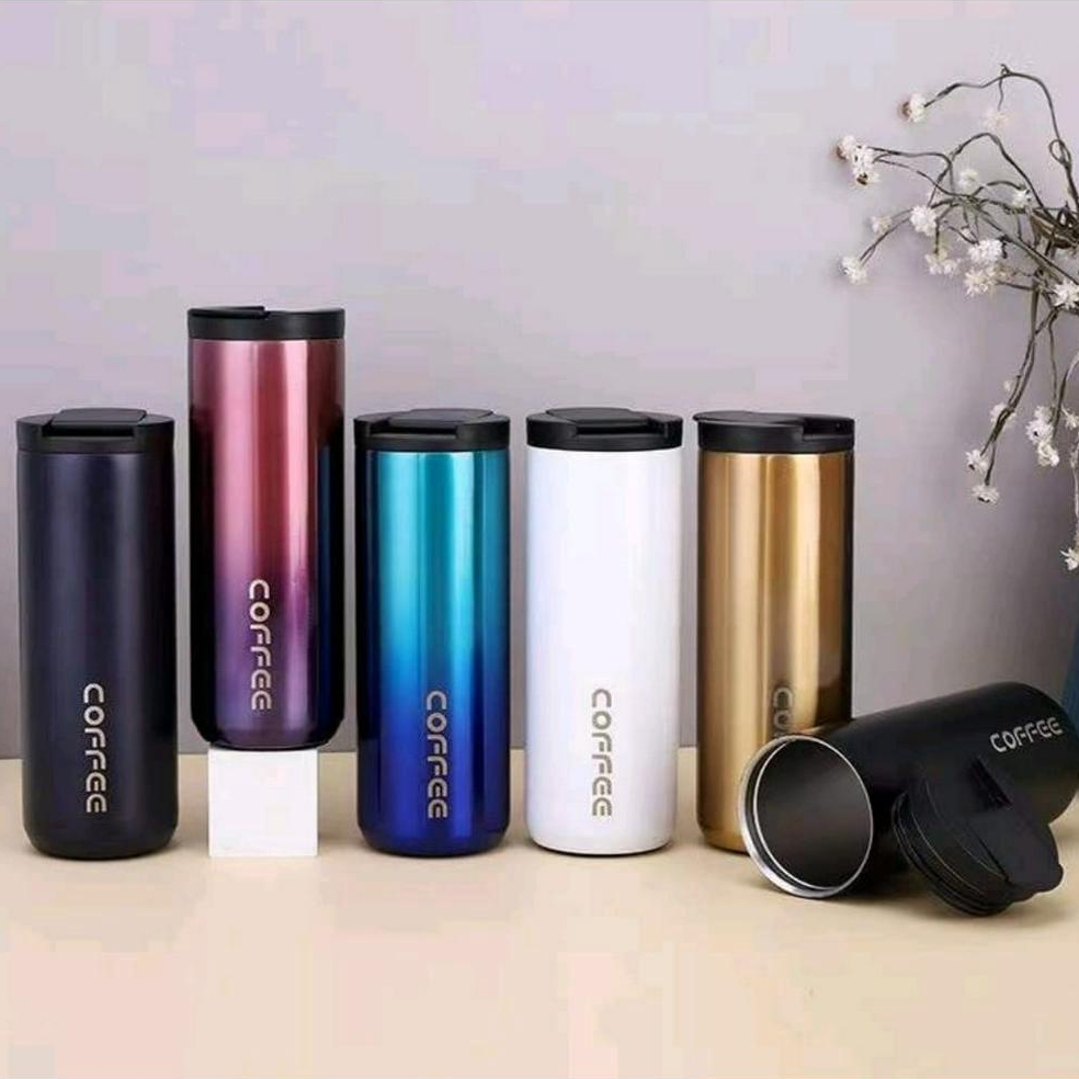 Jual Termos-Tumbler 500ML COFFEE Stainless Steel Design Terbaru ...