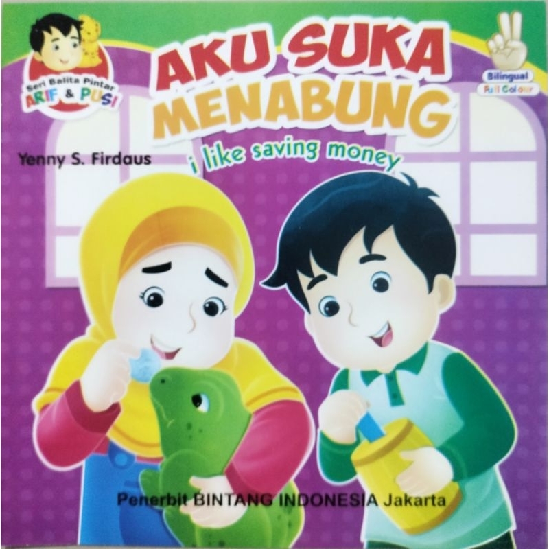 Jual Buku Cerita Anak Bergambar Aku Suka Menabung | Shopee Indonesia
