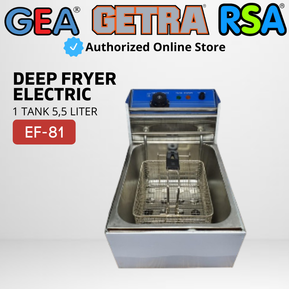 Jual Deep Fryer Listrik 1 Tank Getra Ef-81 Ef 81 Penggorengan Ayam ...