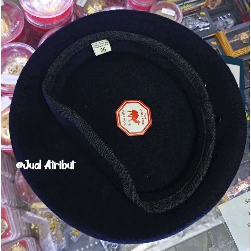 Jual Baret Hitam Camel Baret MABES TNI/korps Kavaleri AD/korps Kapal ...