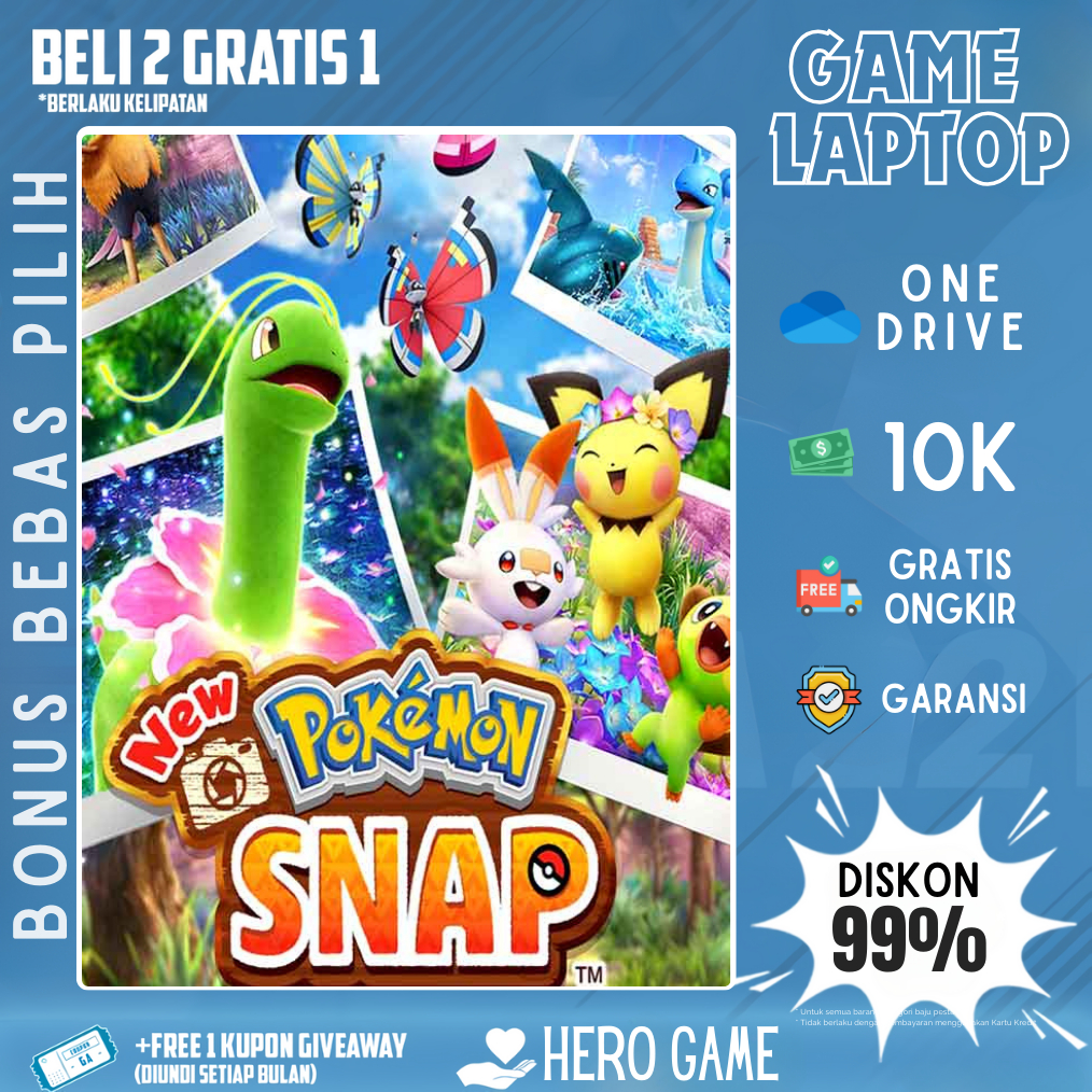 Jual NEW POKEMON SNAP - LINK DOWNLOAD - GAME PC - GAME LAPTOP - GAME ...