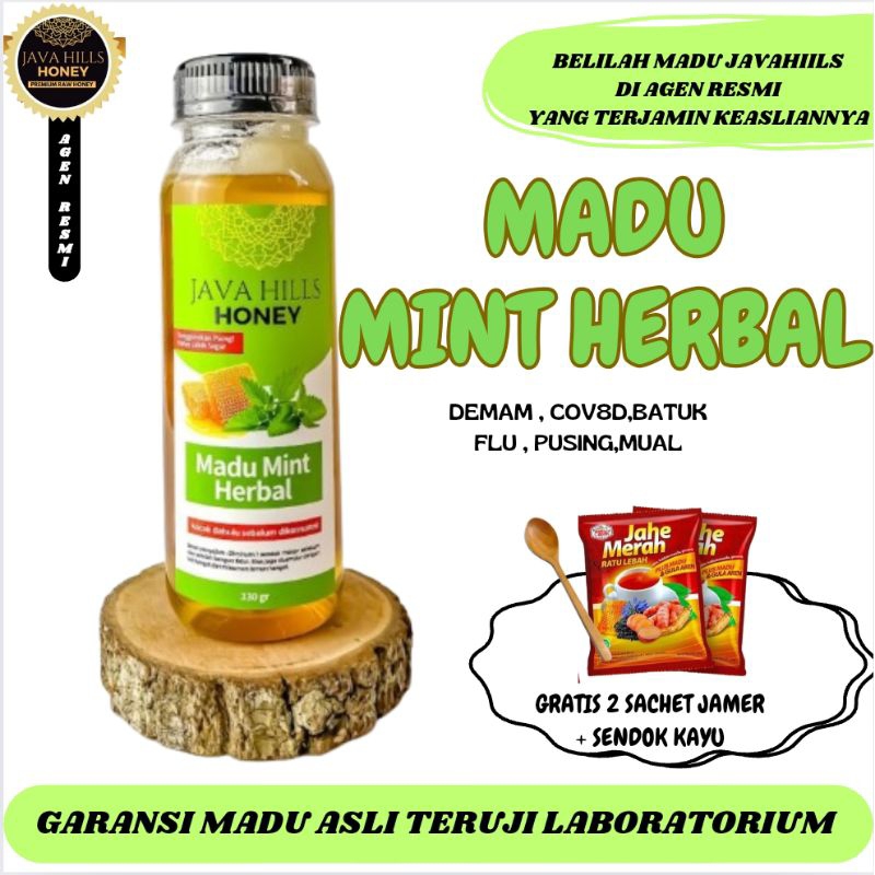Jual Madu Mint Javahiils Honey Semriwing Plong Batuk Flu Pilek ...