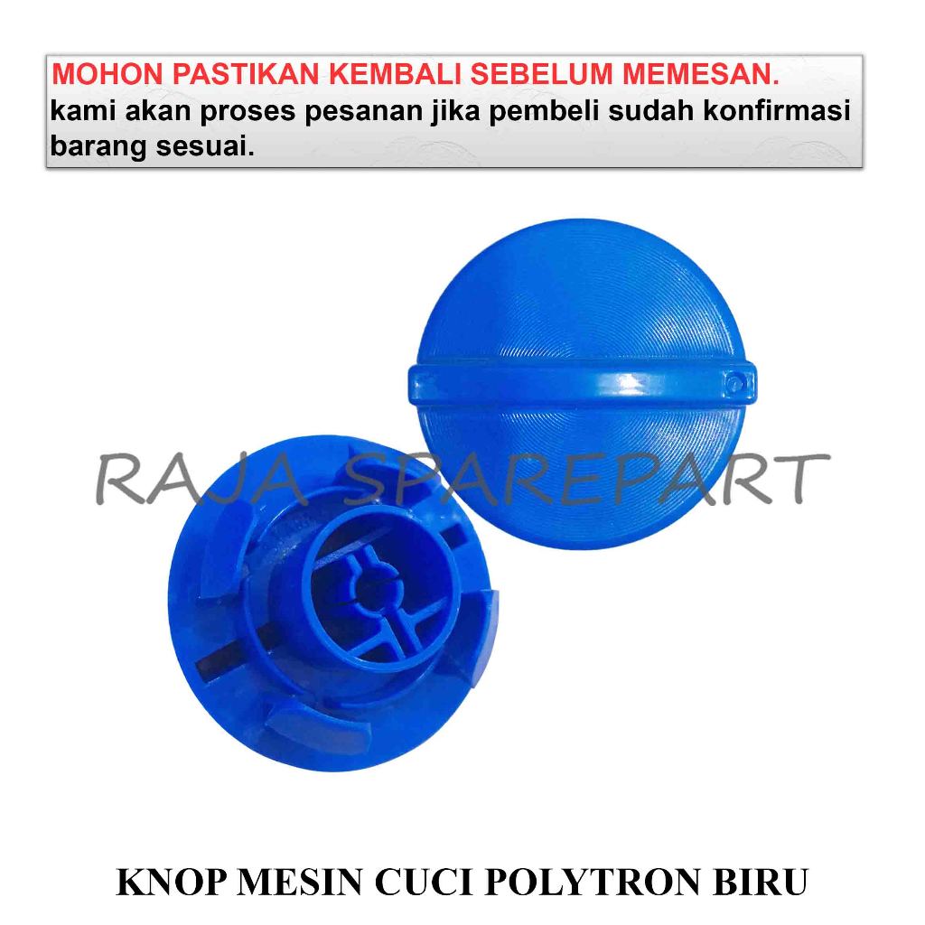 Jual KMPB KENOP PUTARAN MESIN CUCI/KNOP MESIN CUCI POLYTRON BIRU ...