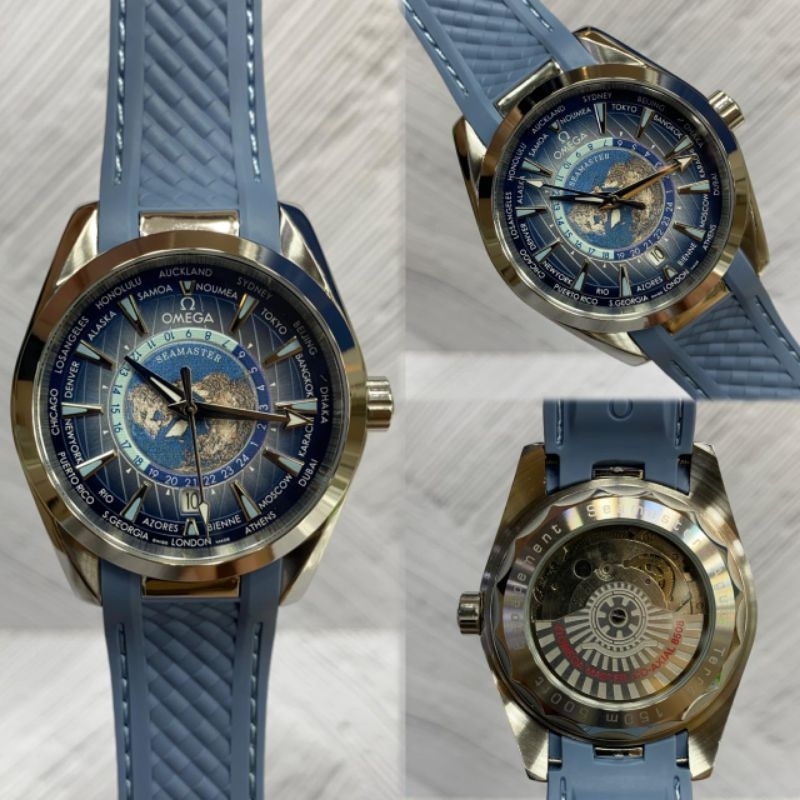 Jual JAM TANGAN PRIA OMEGA SEAMASTER RUBBER JAPAN AUTOMETIC SUPER ...