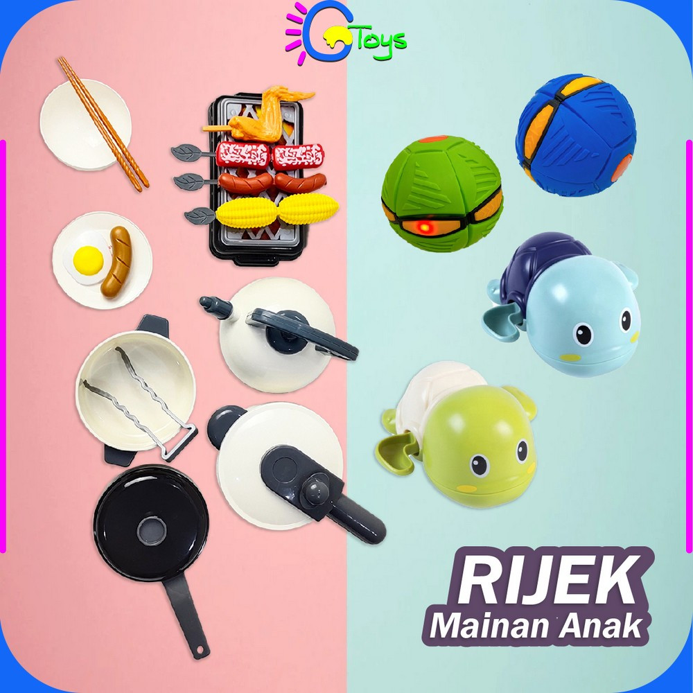 Jual CR-PART 2 Barang Rijek Mainan Anak Pretand Play Kids / Kitchen Set ...