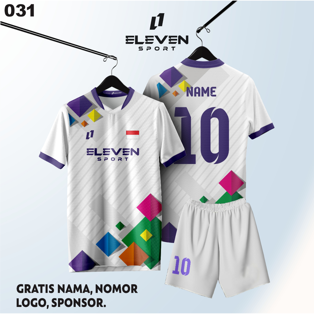 Jual Jersey Futsal / Bola Custom Full Printing Bisa Satuan 31 | Shopee ...