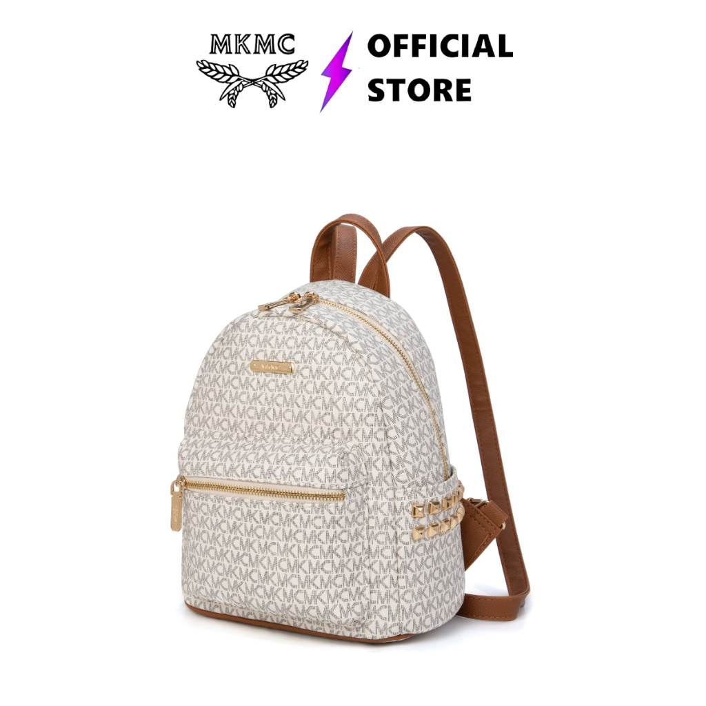 Jual MKMC Tas Ransel Wanita Mini Backpack Fashion Tas Punggung ziper ...