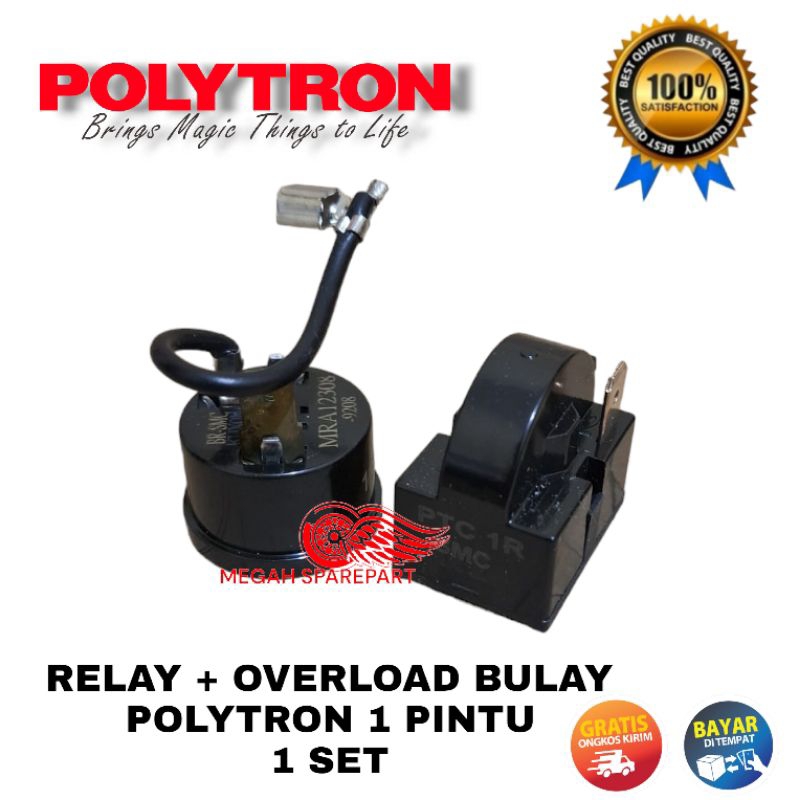 Jual overload kulkas polytron 1 pintu + Relay kulkas POLYTRON ... Jual overload kulkas polytron 1 pintu + Relay kulkas POLYTRON ...