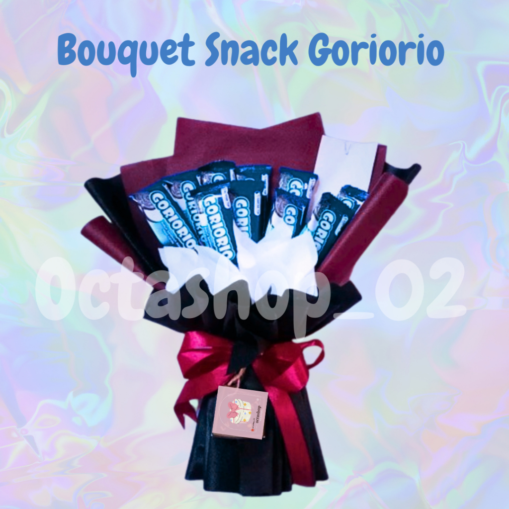 Jual FREE PACKING Bouquet snack Goriorio/ Buket Snack untuk Wisuda ...