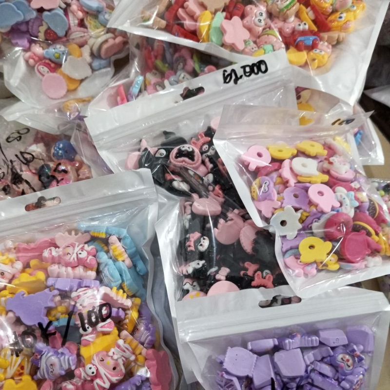 Jual Aneka clay isi 100 & 50 pcs bahan craft kerajinan tangan | Shopee ...