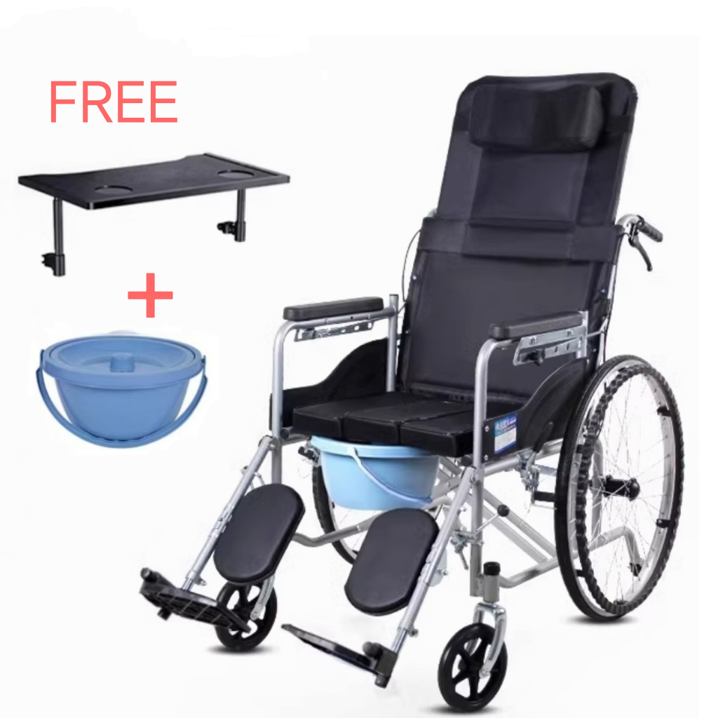 Jual Kursi Roda Kursi Medis Wheelchair Reclining | Shopee Indonesia