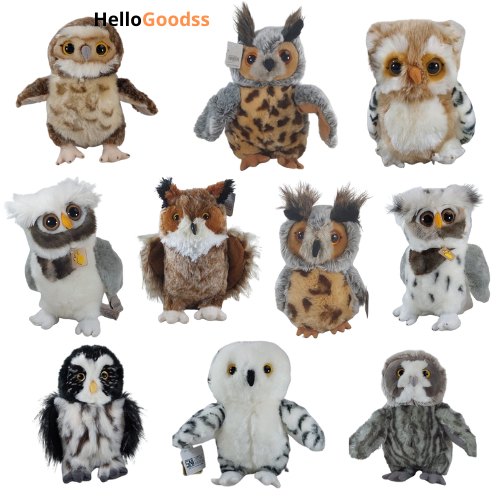Jual Boneka Owl Burung Hantu Cute Soft Fluffy - Ukuran M (Cocok untuk ...
