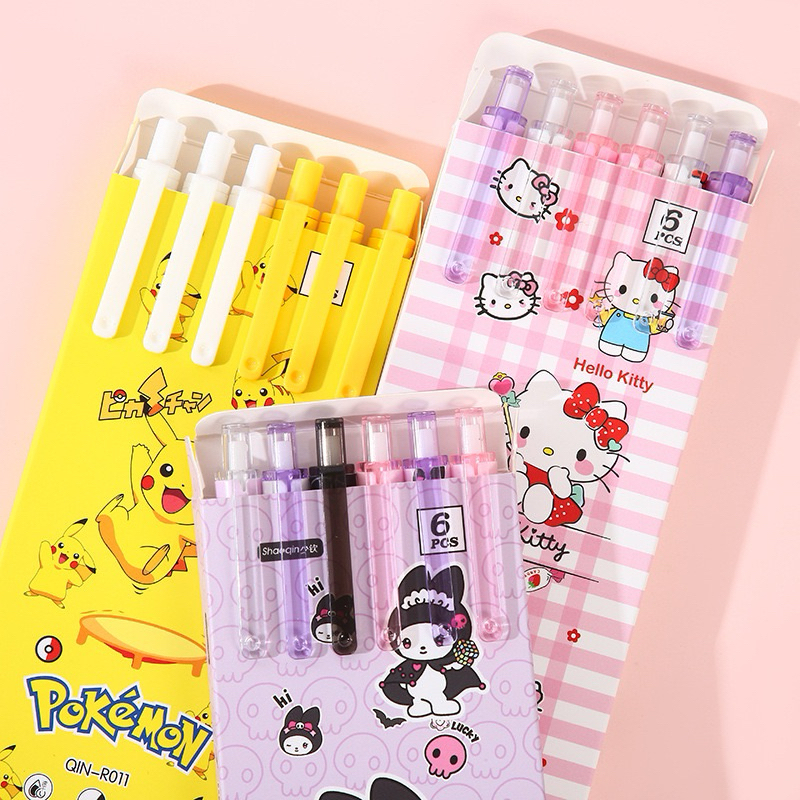 Jual DELUNASHOP set Pulpen Gel Mekanik 0,5 mmGel Pen Pen cair tinta ...