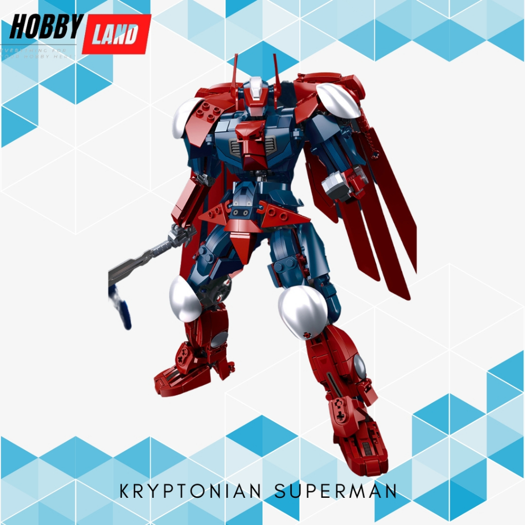Jual Mainan Brick Sluban Mecha Robot Mecha Division – Kryptonian ...