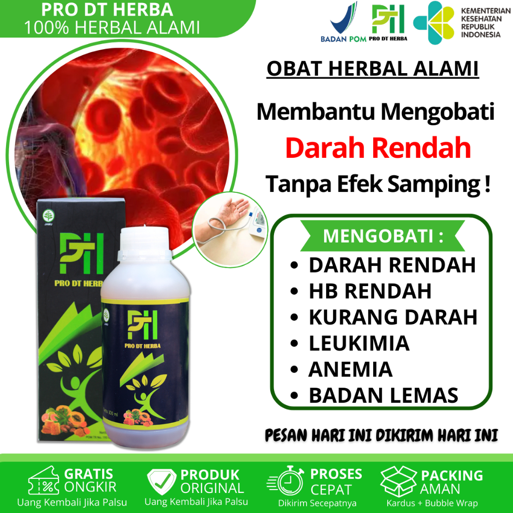 Jual Obat Darah Rendah Penambah Hb Darah Rendah Vitamin Penambah Darah ...