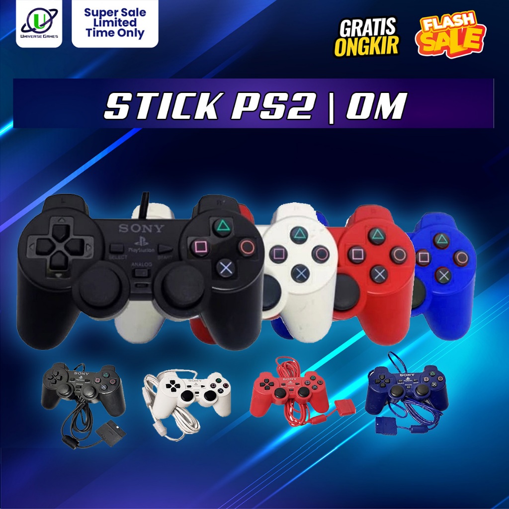 Jual Stick PS2 Second Original Mesin - Stik Playstation DS2 Garansi 1 ...