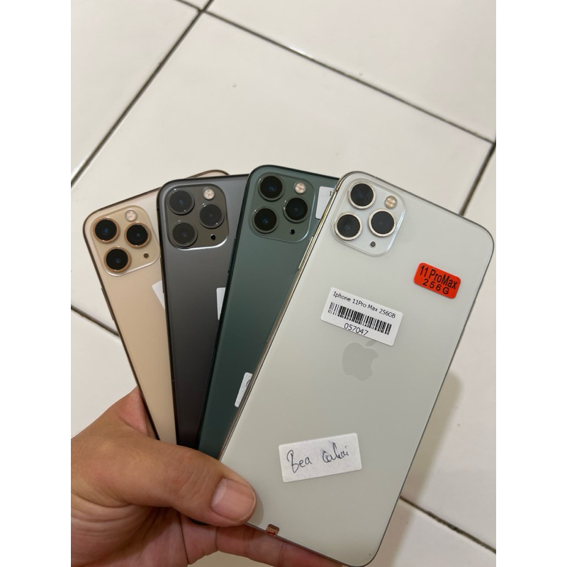 Jual Iphone 11 Pro Max 64Gb / 256Gb / 512Gb Second Imei Terdaftar Fullset | Shopee Indonesia