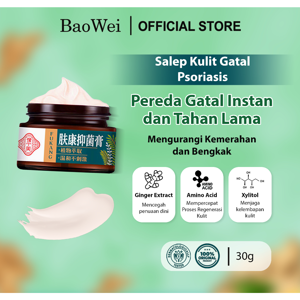 Jual [Original 100%] KRIM GATAL SALEP GATAL PSORIASIS SALEP KULIT JAMUR ...