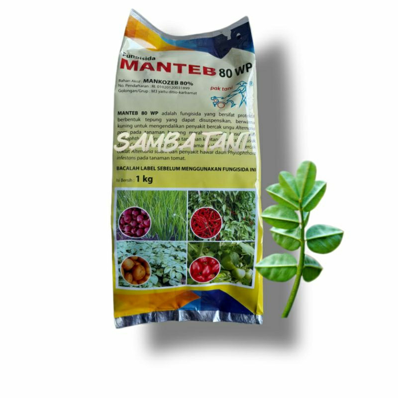 Jual Fungisida Mantep Mankozeb kuning 1kg | Shopee Indonesia