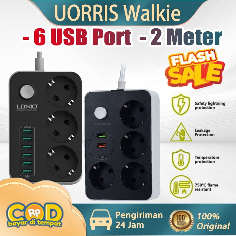 Jual Stop Kontak Colokan Multiguna Kabel Power Socket High Quality ...