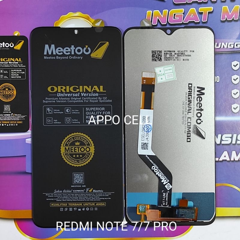 Jual LCD TOUCHSCREEN XIAOMI REDMI NOTE 7 / 7 PRO - BLACK | Shopee Indonesia