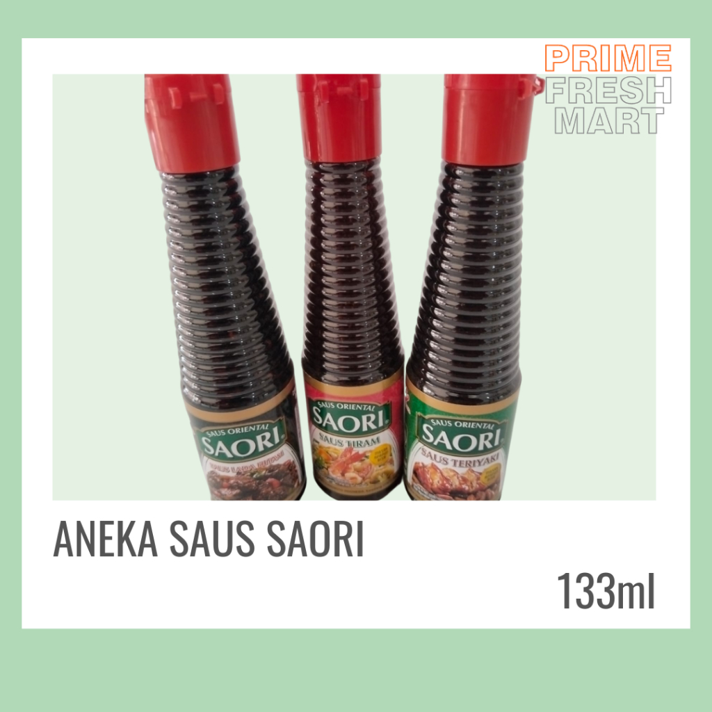 Jual Aneka Saus Saori Kemasan 133ml | Shopee Indonesia