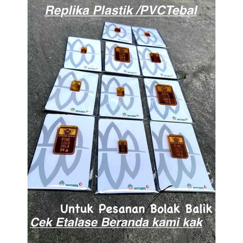 Jual KODE D32W REPLIKA ANTAM REPLIKA LOGAM MULIA REPLIKA PERHIASAN 5 ...