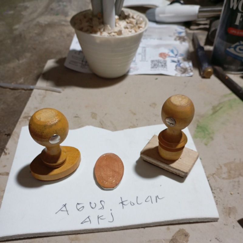Jual stempel kayu runaflek proses cepat | Shopee Indonesia
