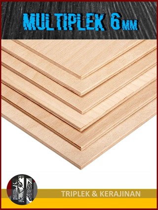 Jual Triplek 6mm 40x80 cm | Kualitas Premium Multiplek|Plywood 6 mm 40 ...