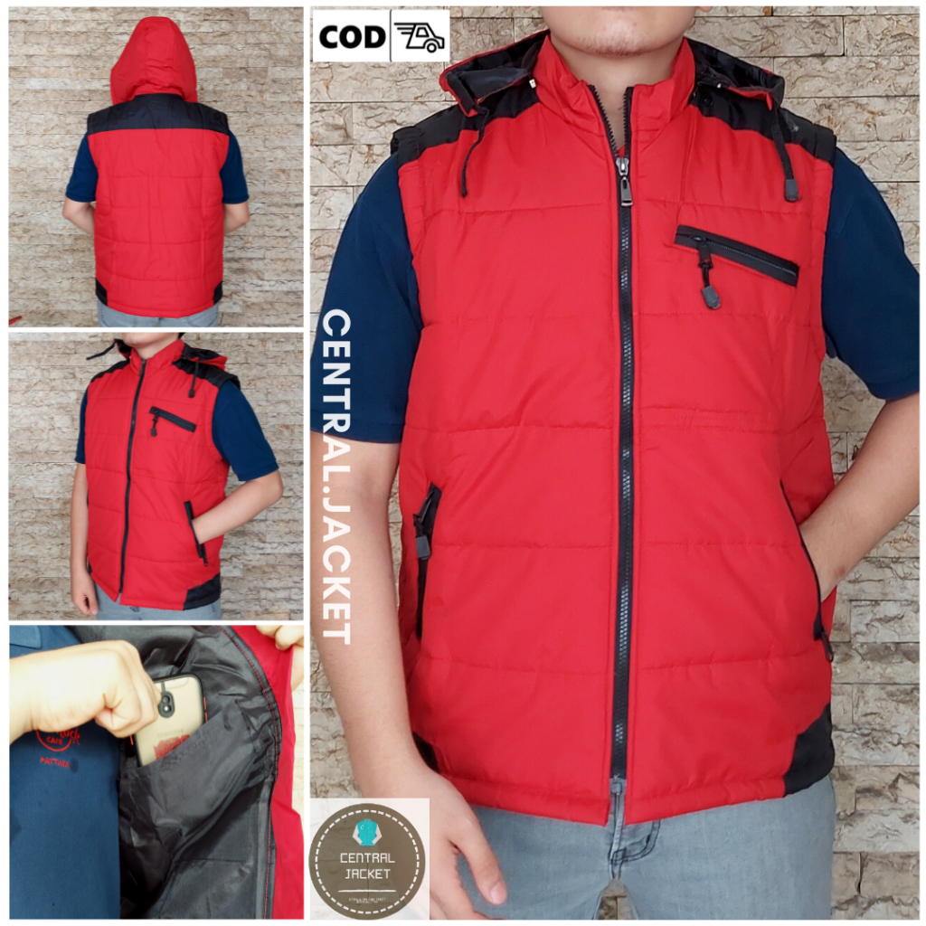 Jual Rompi Parasut Pria Anti Air dan Angin - Rompi Motor Waterproof ...