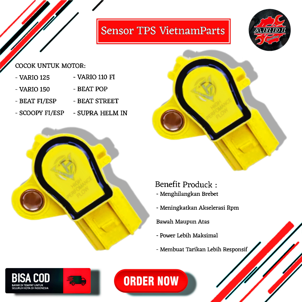Jual Sensor TPS VIETNAMPARTS VARIO 125 VARIO 150 SENSOR TPS BEAT FI ...