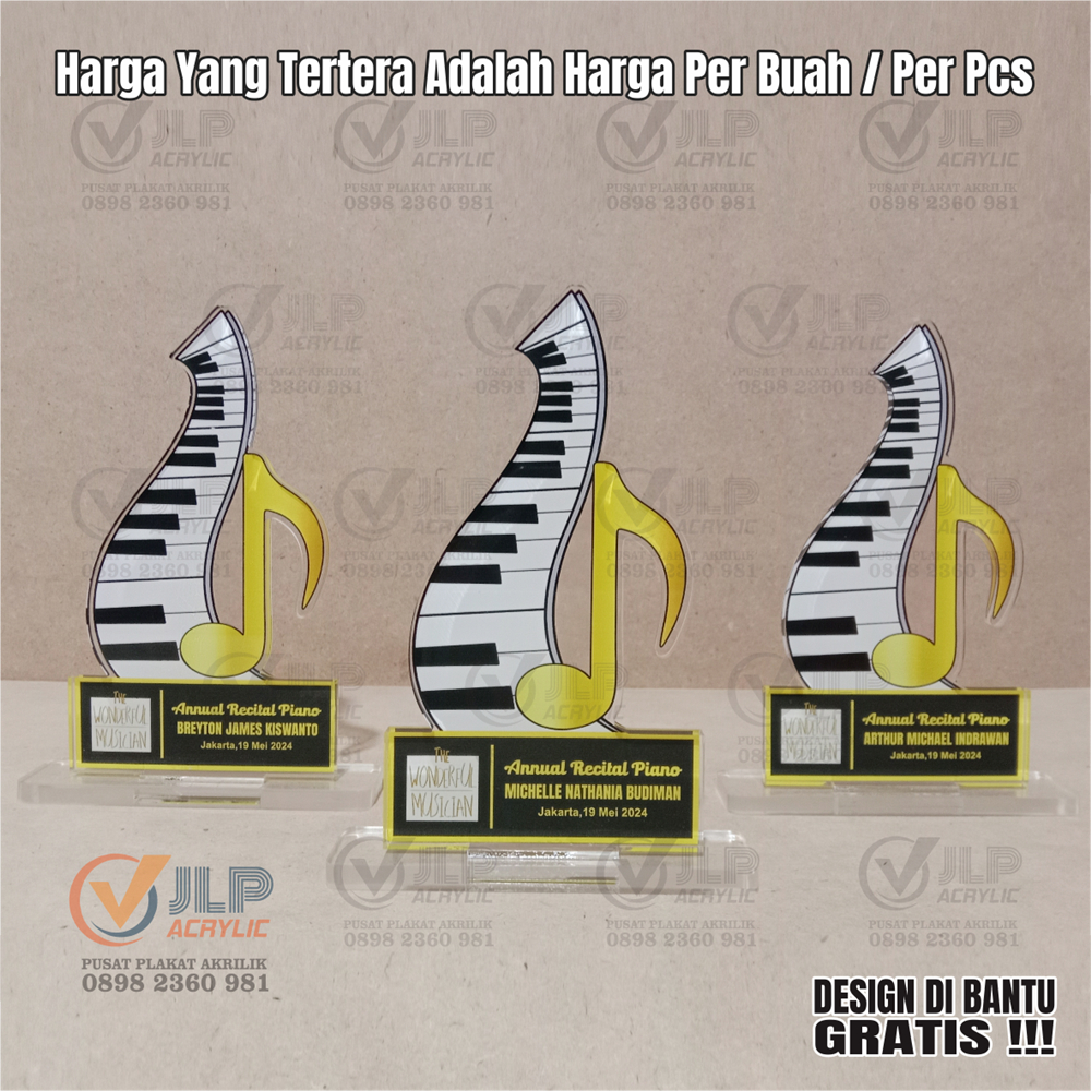 Jual PIALA MUSIK, PLAKAT MUSIK, PIALA KONSER, PLAKAT KONSER, PIALA ...