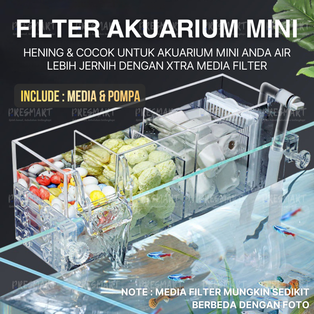 Jual Hanging Hang on Filter Gantung Akrilik Hangon External Aquarium ...
