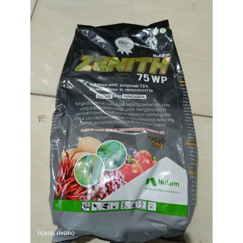 Jual ZENITH 75 WP 1 KG ANTI JAMUR LAYU BUSUK FUNGISIDA KONTAK PROPINEB ...