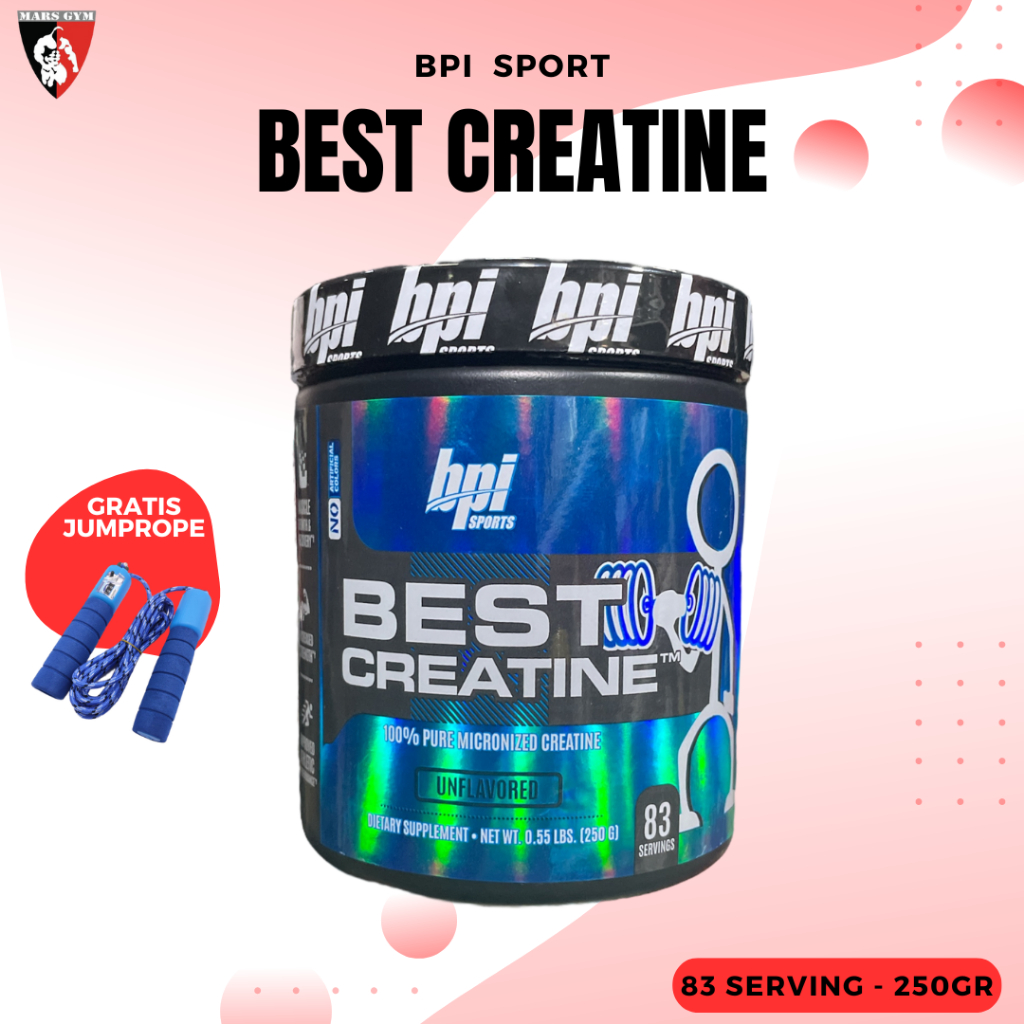 Jual BPI Sports Best Creatine Monohydrate 250 Gr 83 Serv | Shopee Indonesia
