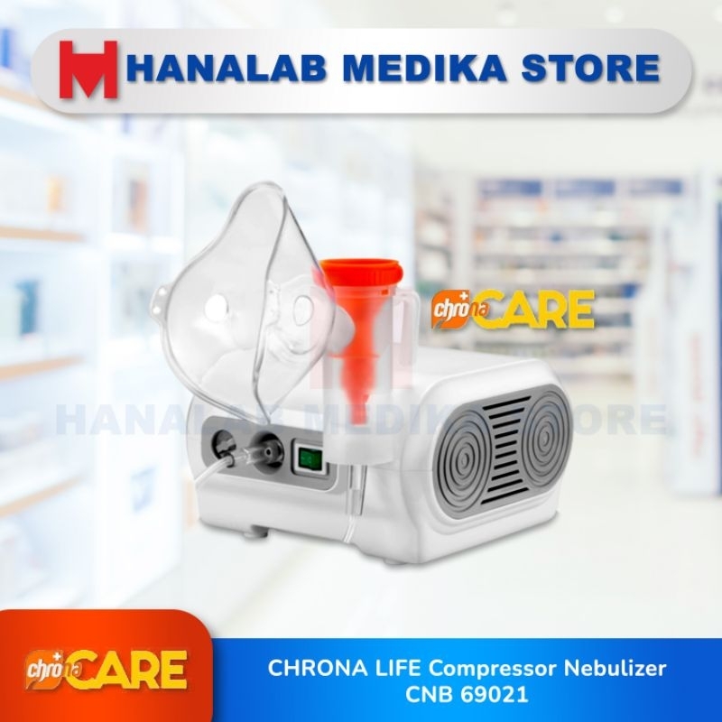 Jual CHRONA LIFE Compressor Nebulizer CNB 69021 | Shopee Indonesia