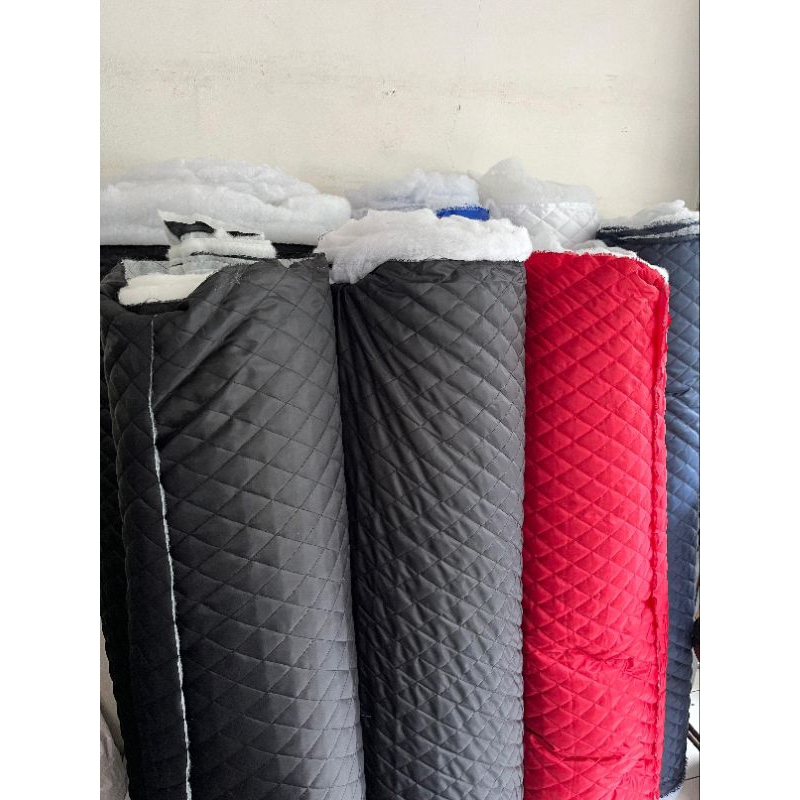 Jual kain quilting parasut dakron 2oz | Shopee Indonesia