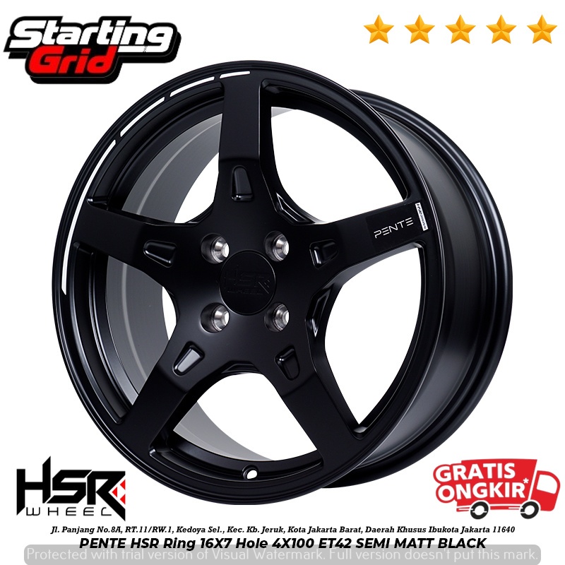 Jual Modifikasi Velg Mobil Racing Hsr Ring 16 Untuk Jazz, Agya, Brio, Yaris, Sigra, Agya, Calya ...