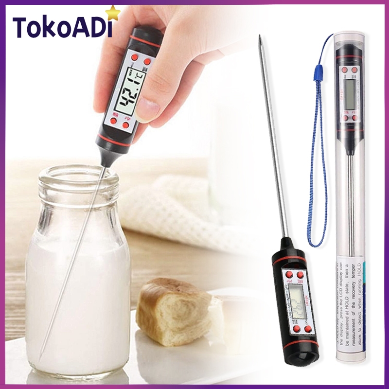 Jual Stainless Stee 304 Digital Thermometer Termometer lilin dan masak ...