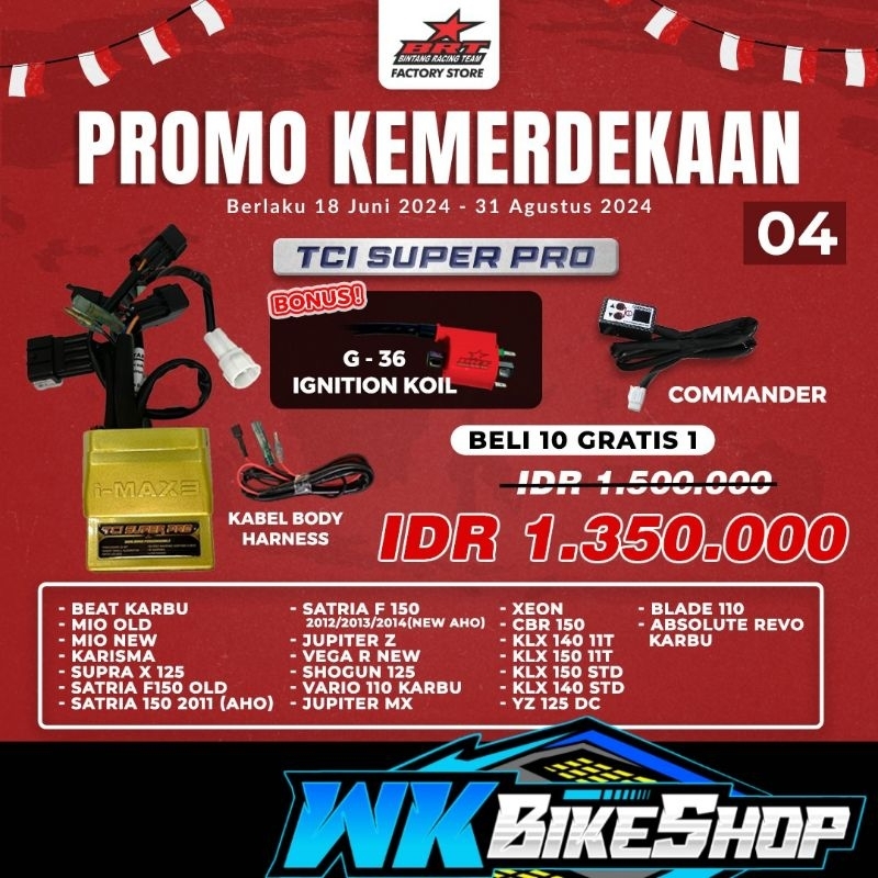 Jual TCI POWERMAX BRT IMAX 3 KARBURATOR SATRIA FU OLD 150 F 150 DUALBAND / SUPER / SUPER PRO ...