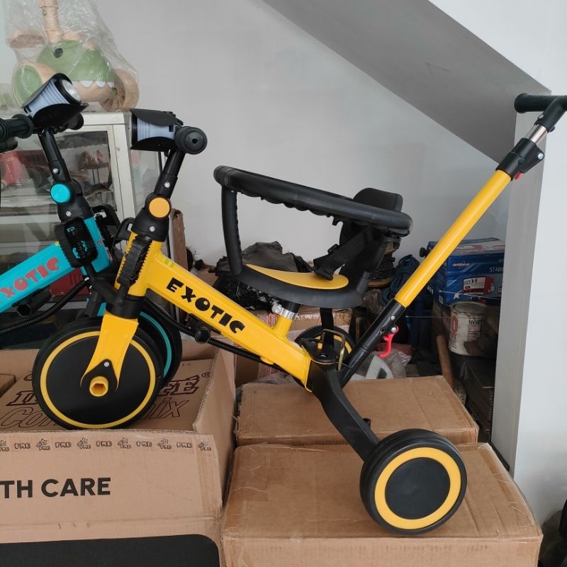 Jual SEPEDA ANAK PUSH BIKE RODA 3 6 IN 1 EXOTIC 709 714 5511 PMB NUWA ...