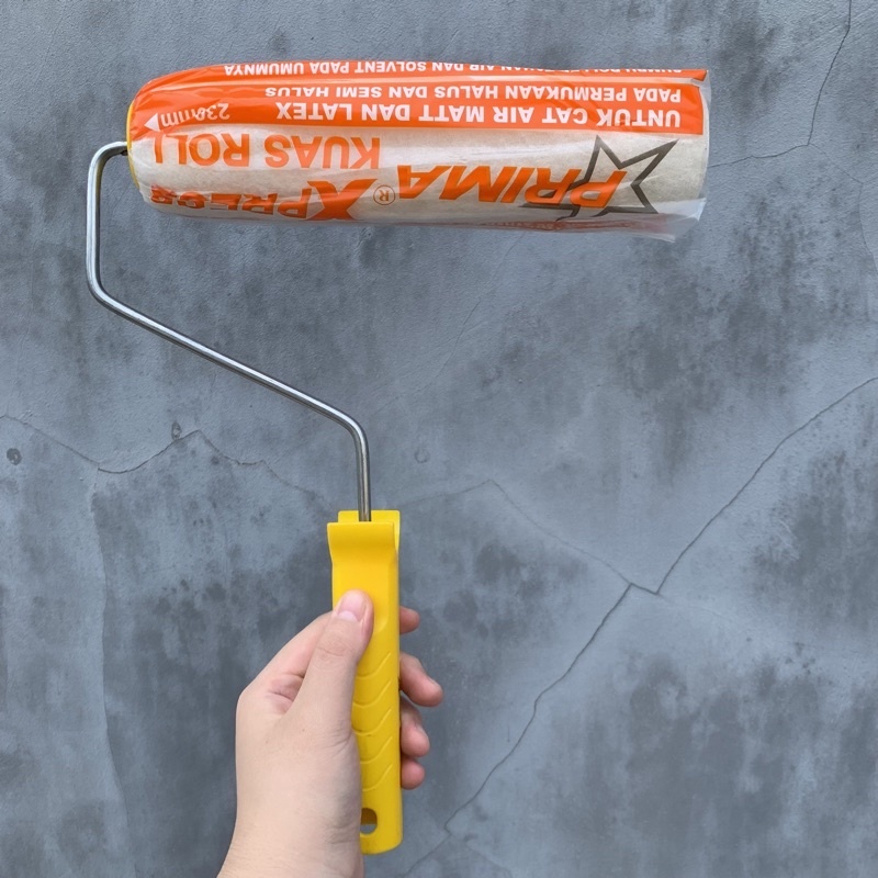 Jual kuas roll cat tembok prima express / roll busa / roll cat dinding ...