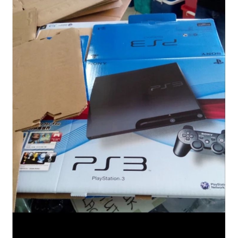 Jual Dus Box Mesin Ps3 Slim Lengkap Dus Dalaman | Shopee Indonesia