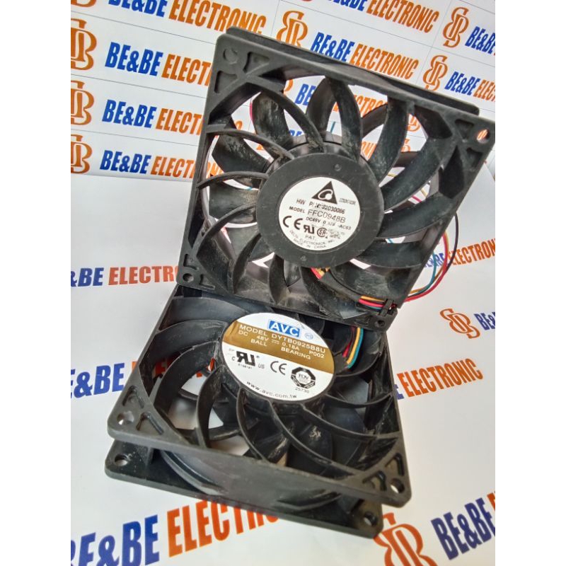 Jual Kipas Cooling Fan High Speed 9cm Delta Avc 24-48v | Shopee Indonesia