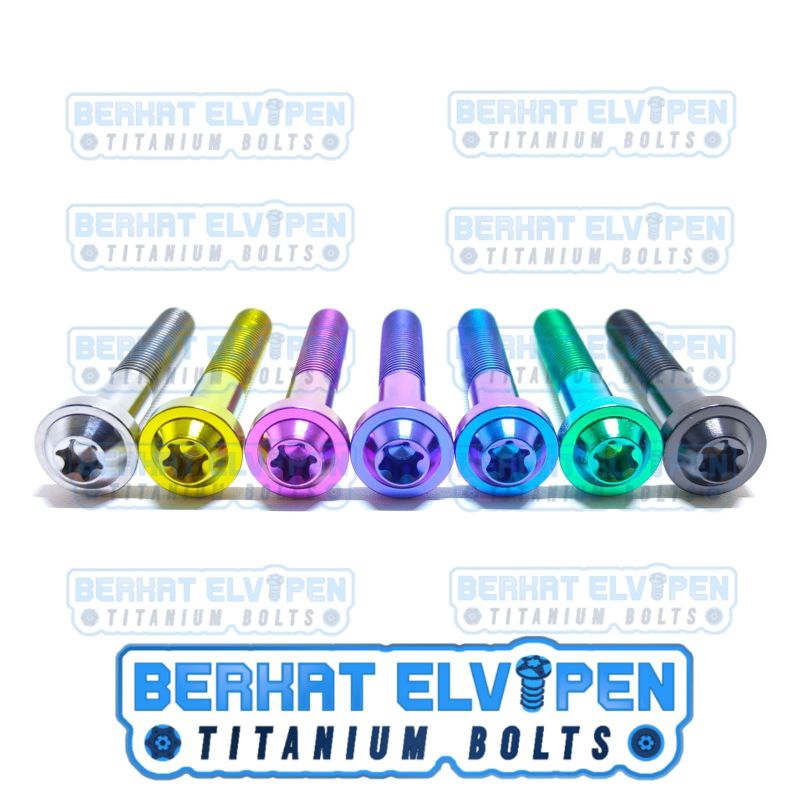 Jual Baut Titanium BIG HEAD D18 M10x60 Drat 14 Panjang 60mm 6cm Grade 5 ...