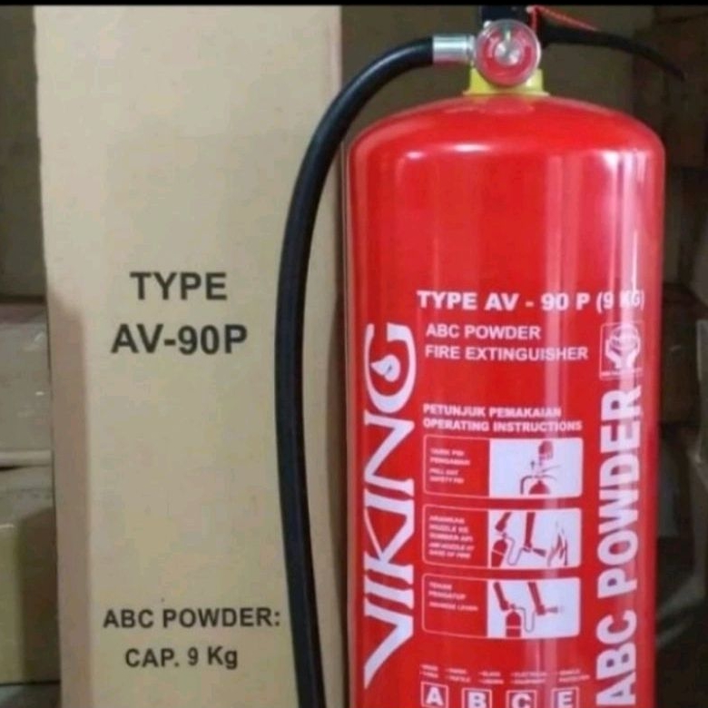 Jual Apar Viking Dry Chemical Powder 9 kg / APAR Viking 9 kg | Shopee ...